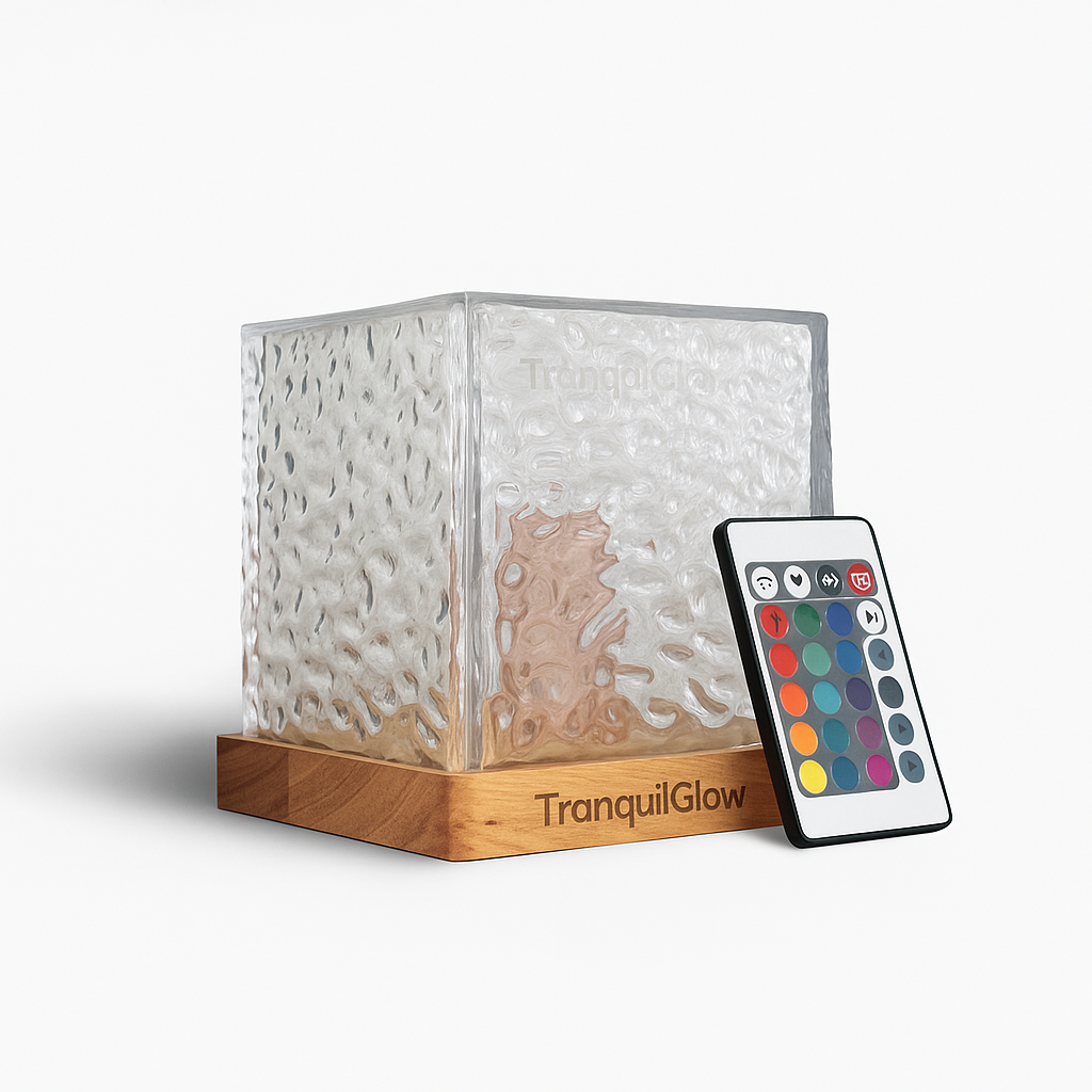 TranquilGlow™ Wave Lamp – Angie Treasures